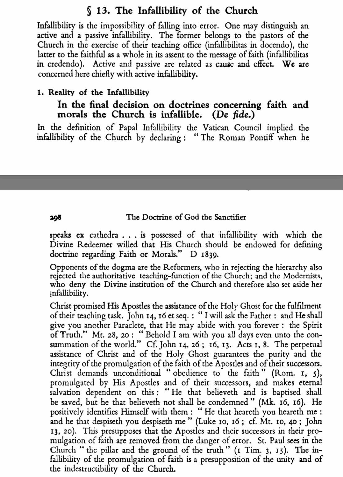 Visibility vs. Infallibility in the Catholic Church – Padre Peregrino